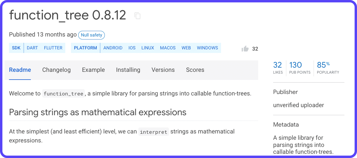Math Expression Evaluator Using a Custom Action