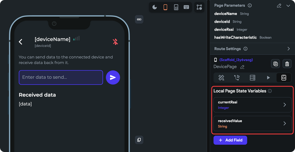 Creating An App For Interacting With Iot Devices Using Ble And Flutterflow