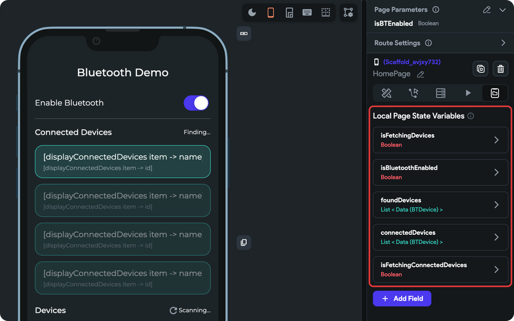 Creating An App For Interacting With Iot Devices Using Ble And Flutterflow