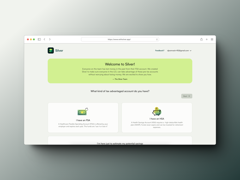 Silver: Revolutionizing FSA and HSA Claims with FlutterFlow