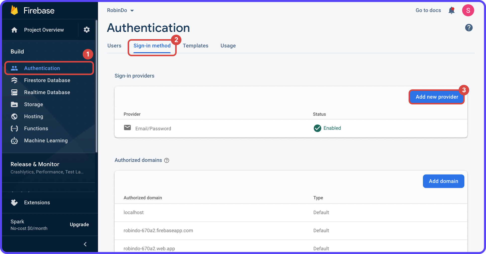 Integrating Firebase Authentication and Google Sign In - To Do App #1