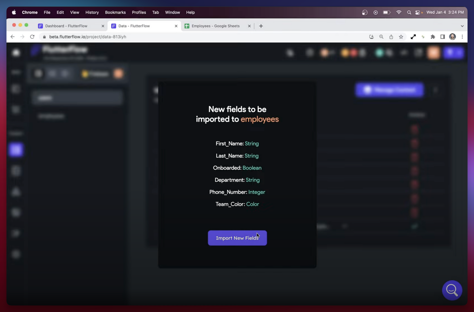 How to Import a CSV Into FlutterFlow