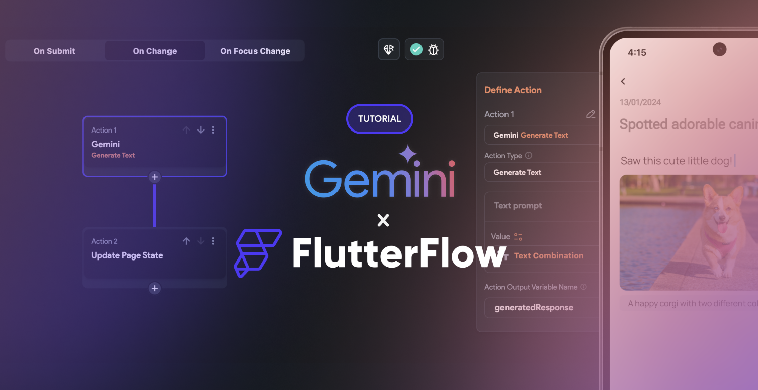 Smart Travel Diary with Gemini AI and FlutterFlow