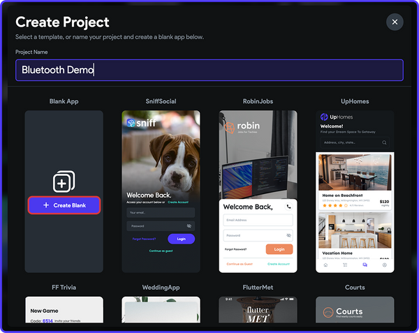 Creating an App for Interacting with IoT Devices using BLE and FlutterFlow