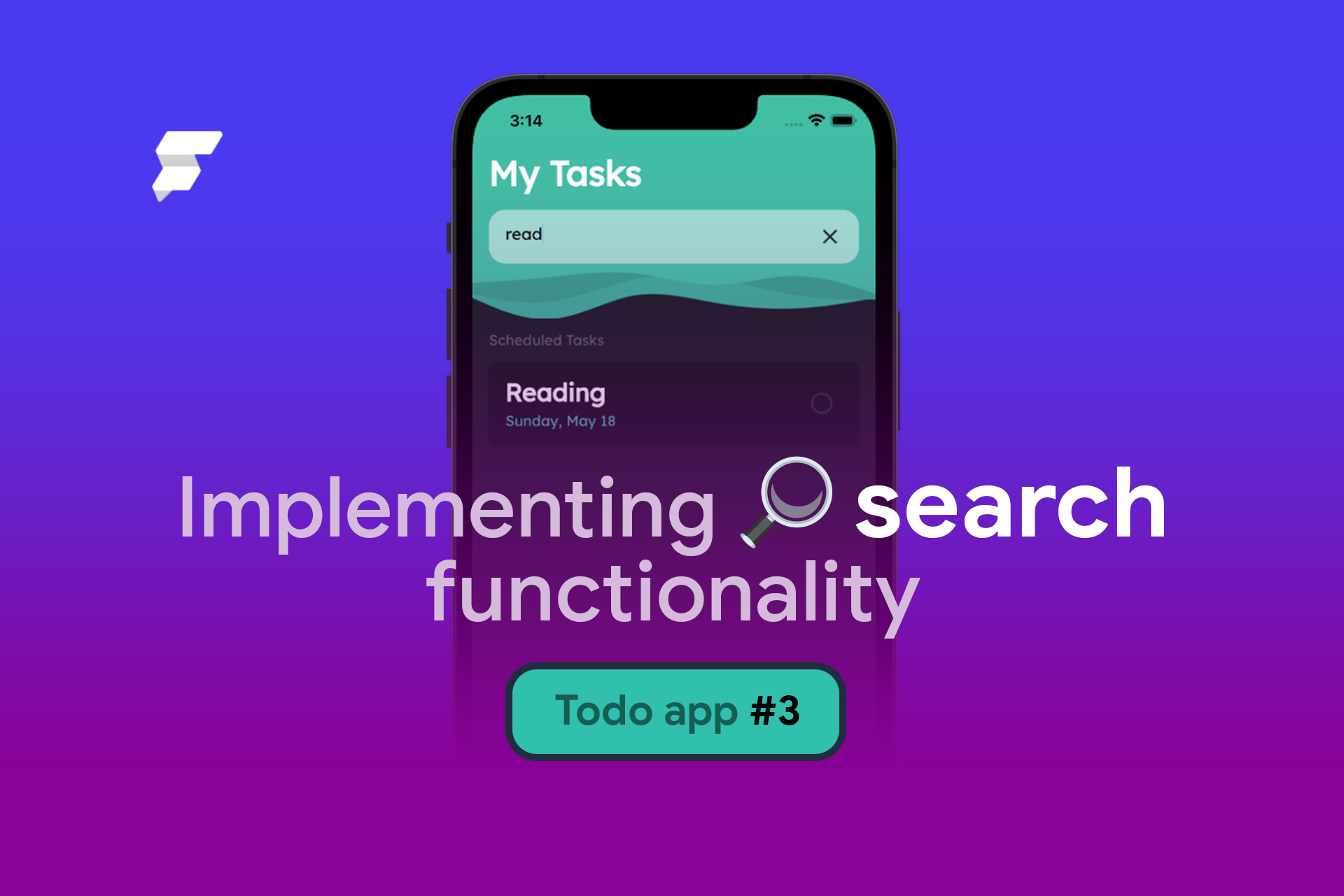 Implementing Search Functionality - To Do App #3
